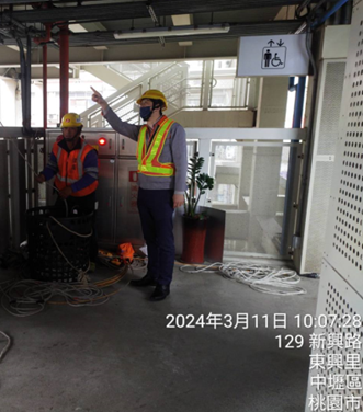 交通部鐵道局北部工程處 臺鐵都會區捷運化桃園段地下化建設計畫EJ03標臨時軌傳輸系統工程-騰隆工業工程